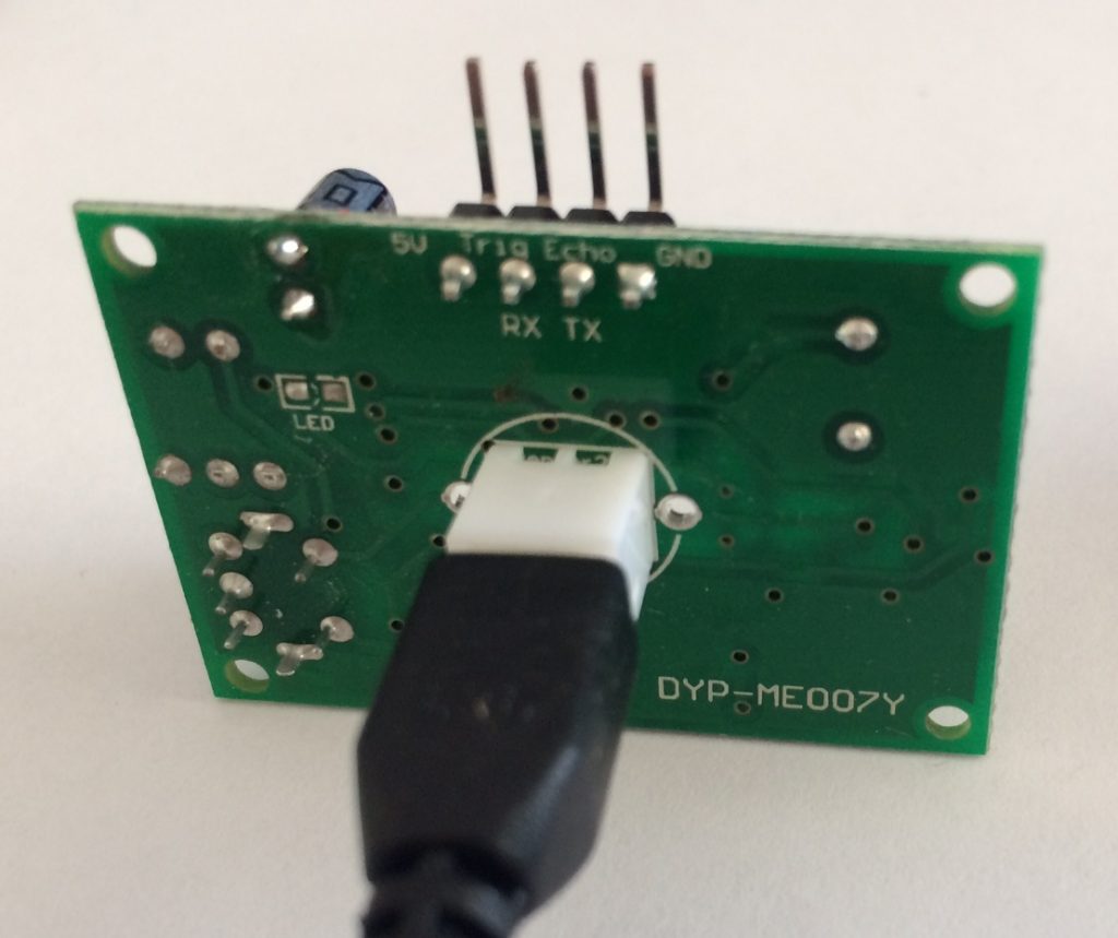 DYP-ME007Y Ultrasonic distance sensor – PWM or Serial? | Setfire Labs