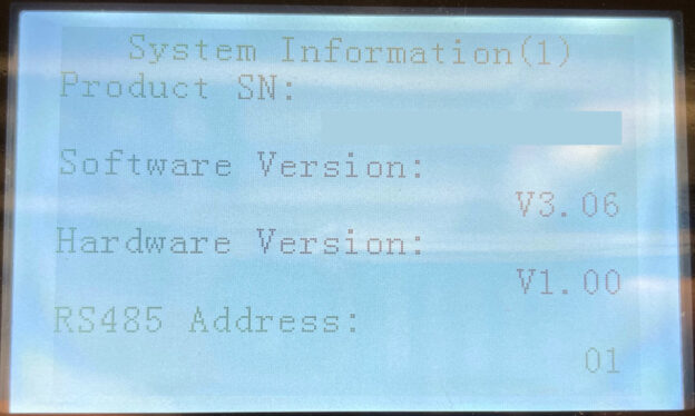 Sofar Solar ME3000SP Firmware Upgrade Procedure | Setfire Labs